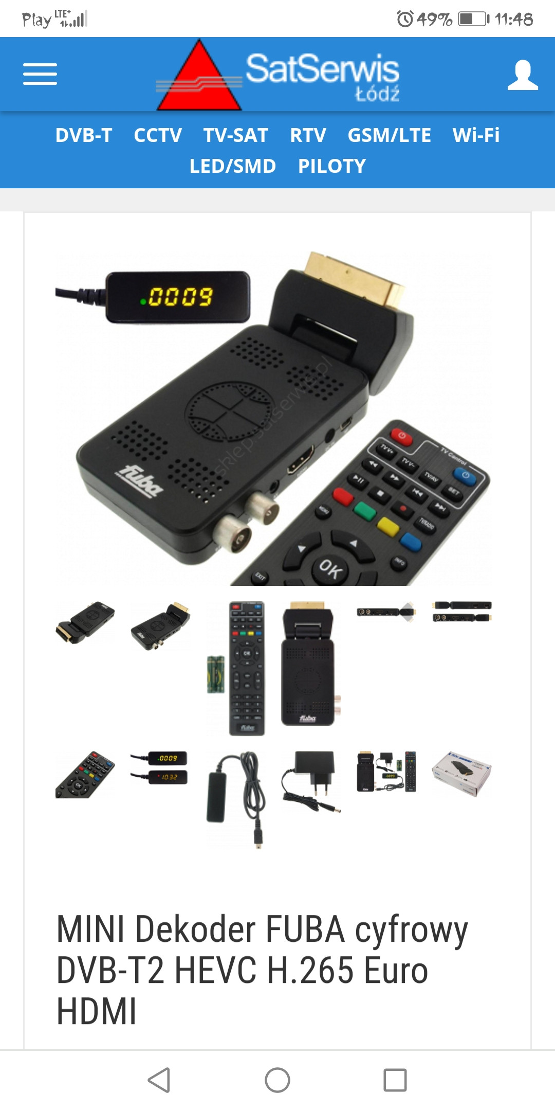 Problem z odbieraniem kanałów po założeniu dekodera dvbt-2