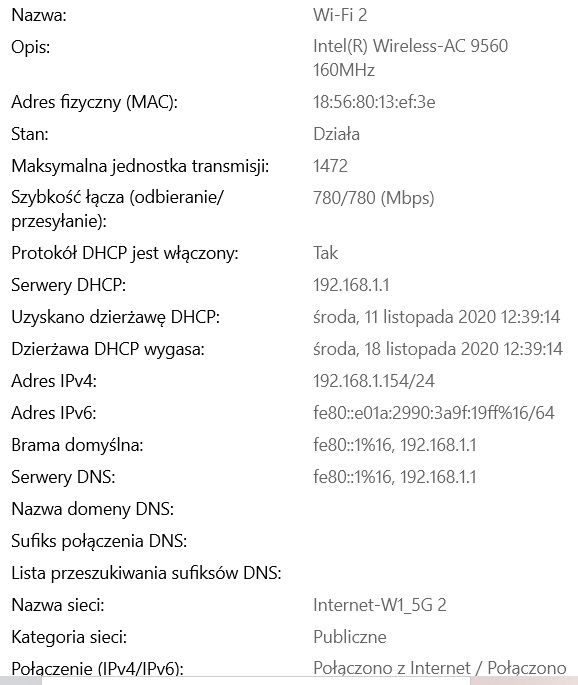Telefon vs laptop. Duże różnice w prędkościach po WiFi.