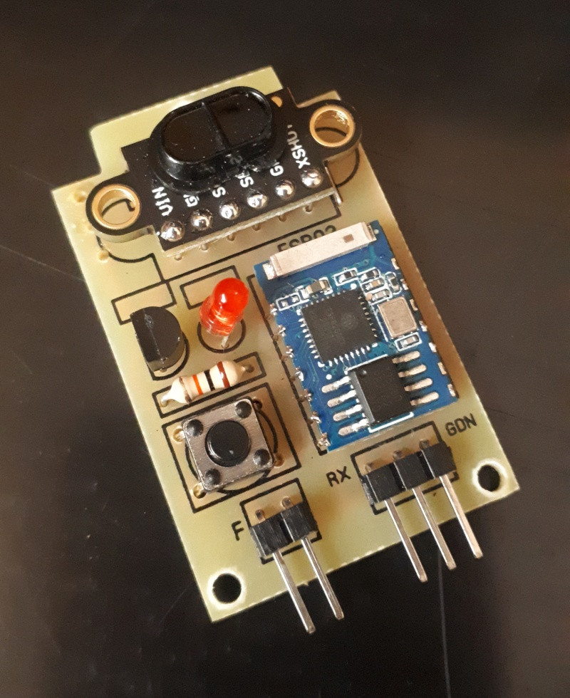 Laser reflective sensor, lighting control - elektroda.com