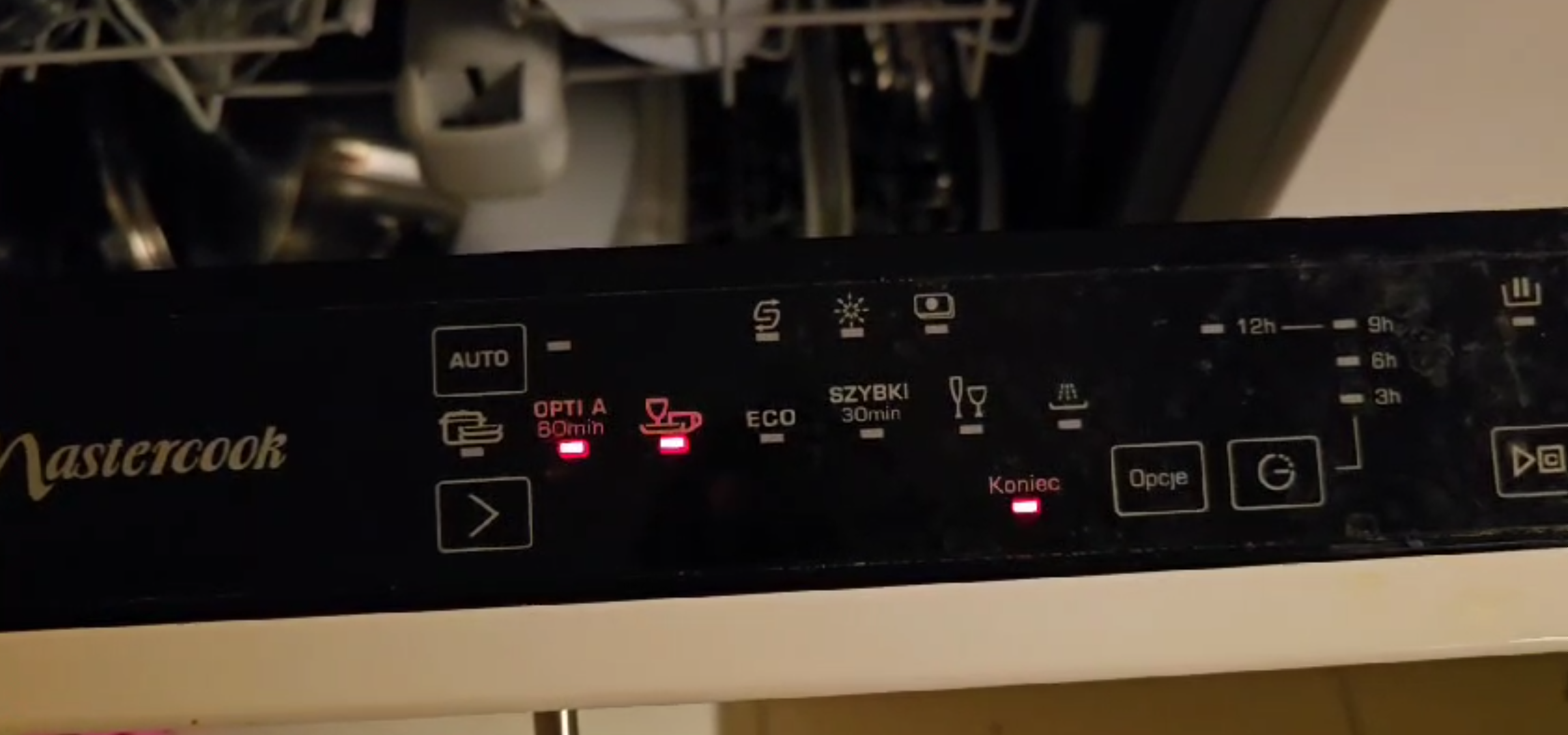 Zmywarka Mastercook ZBI-12176IT - błąd d06 (zbyt silny przepływ), od ...