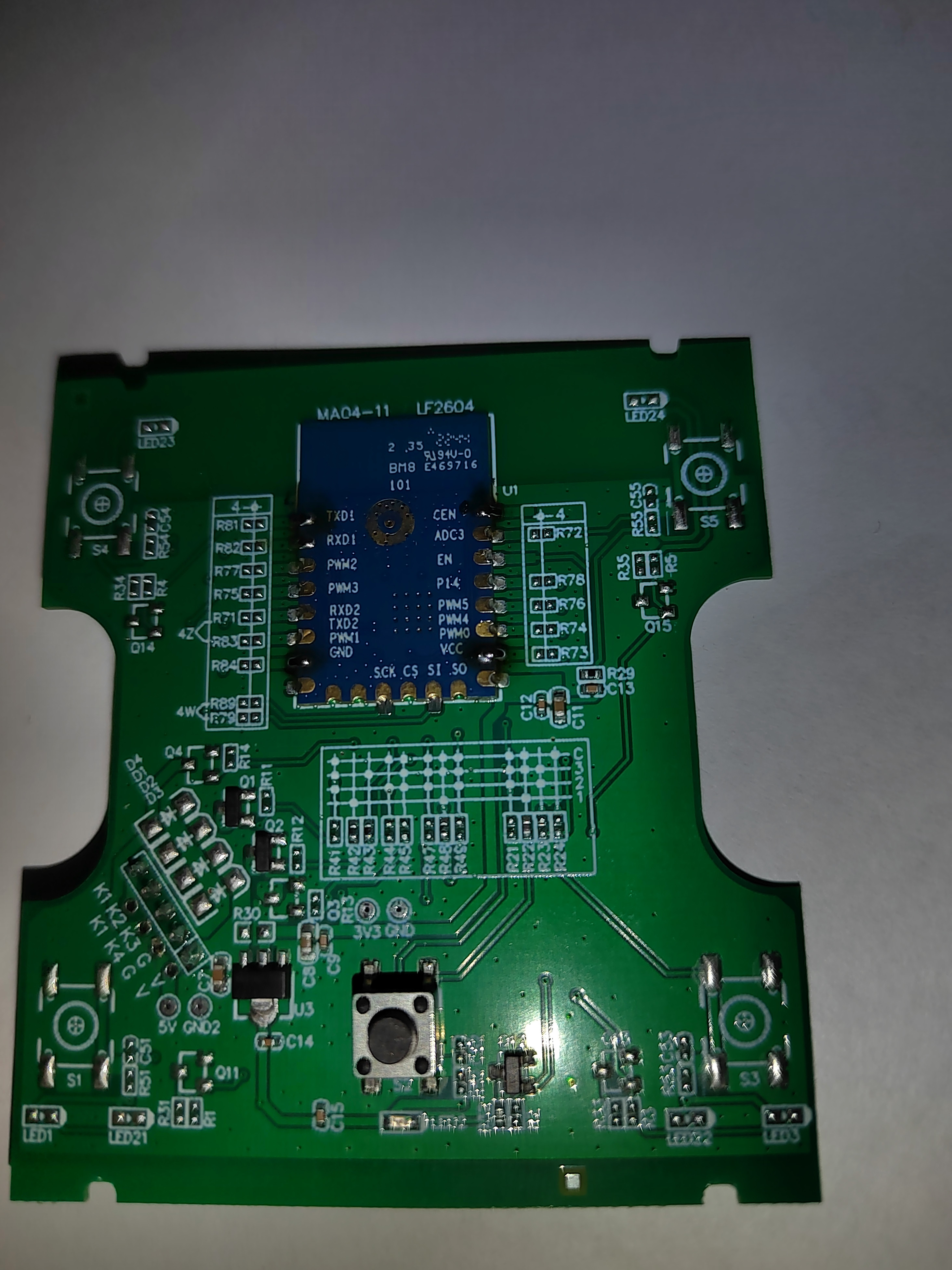 [OpenBeken] Pinout configuration for Lonsonho Tuya X801A-L switch 1 ...