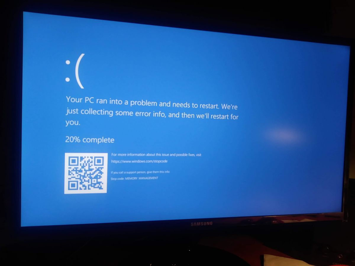 [Rozwiązano] Losowe BSOD na ''nowym'' kompie - BSOD Memory_management