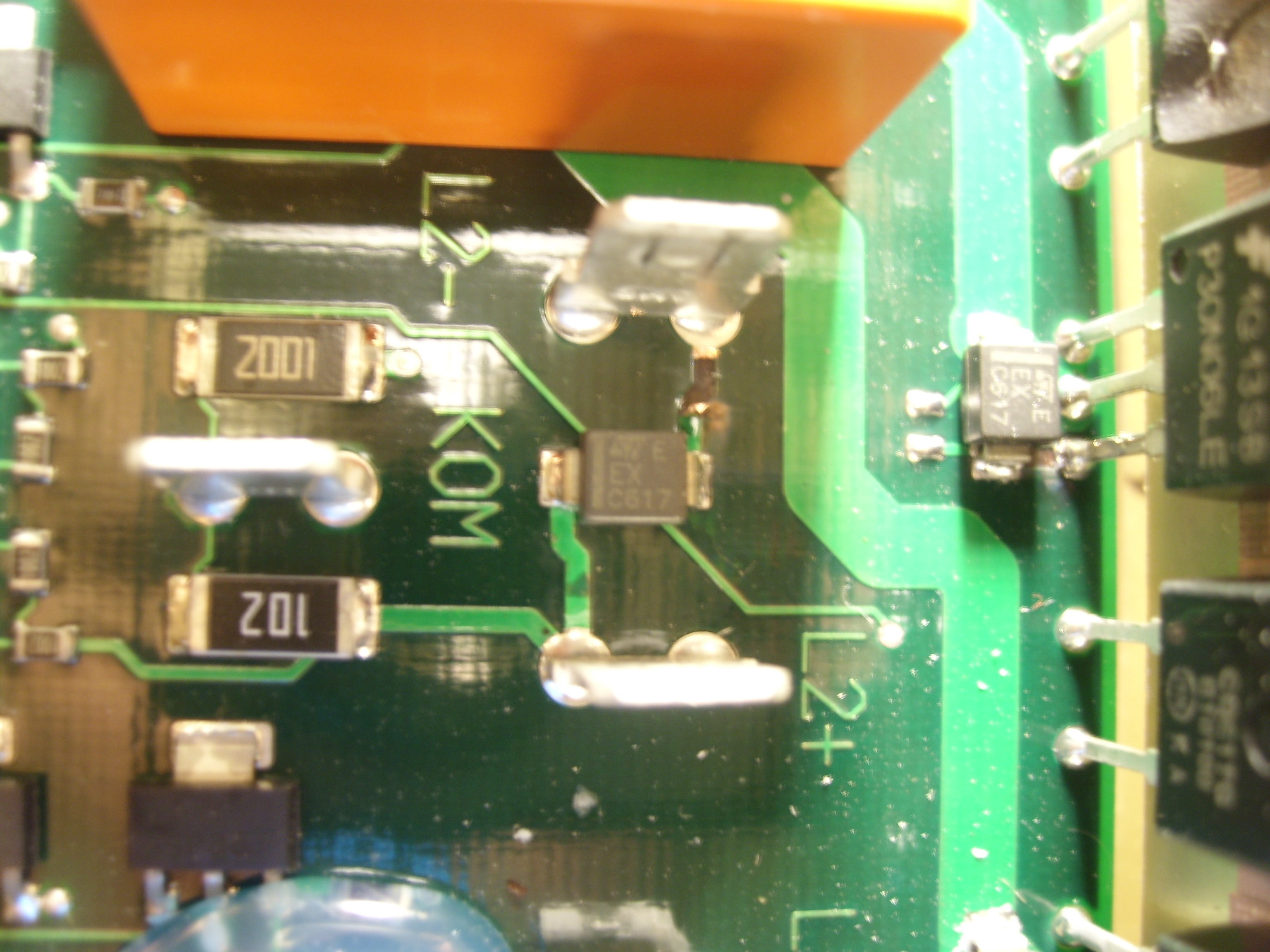 Identyfikacja elementów SMD: E EX C617 i SG34 - dioda, parametry ...