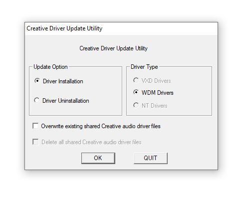 Driver Emu sound card - Jak odinstalować z Windows 10