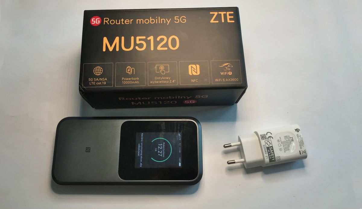 ZTE MU5120 - wydajny router mobilny 5G na każdą podróż. Prezentacja ...