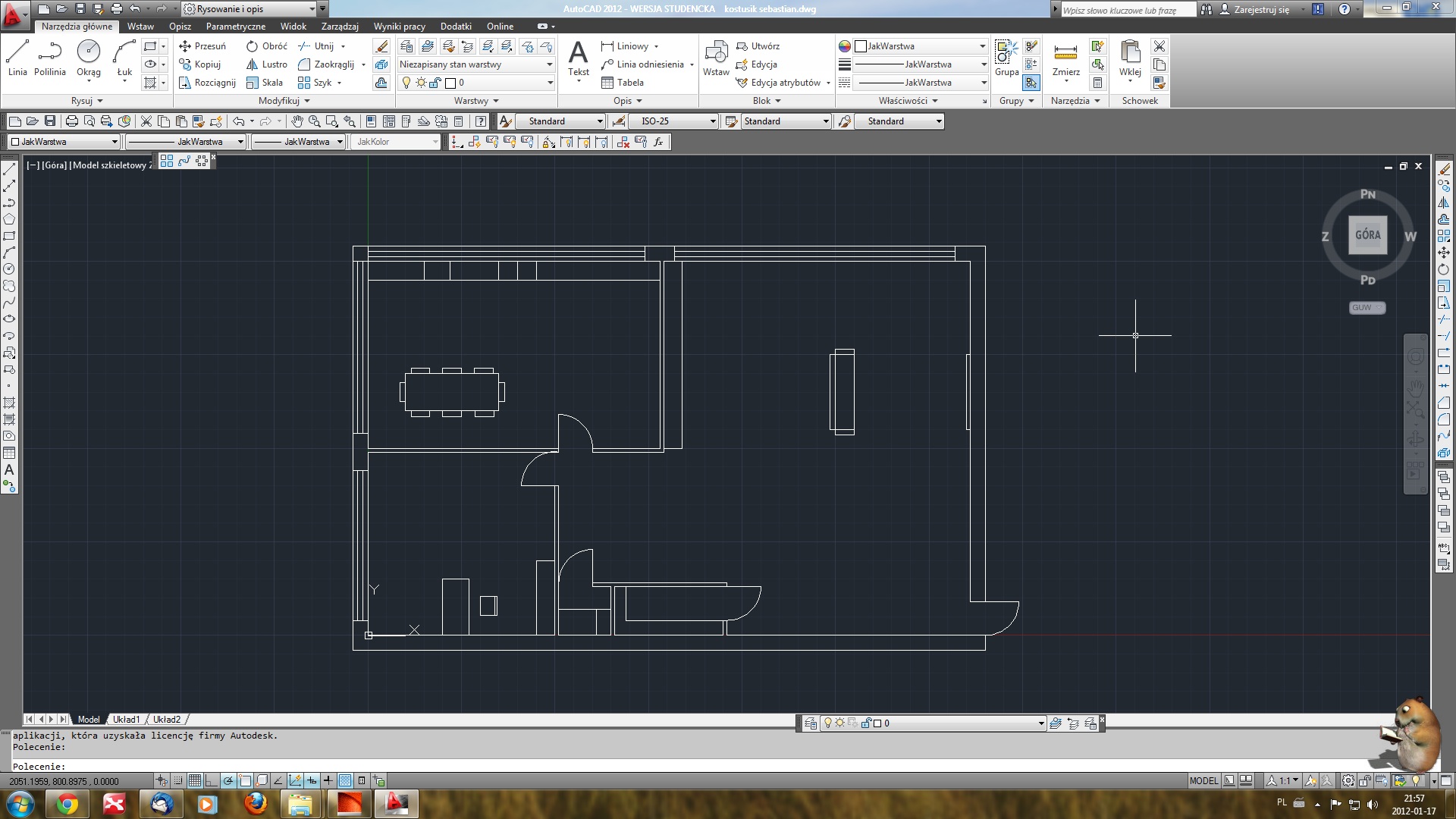 [Dialux] Dialux 4.9: Niepełne importowanie pliku z AutoCAD 2012 wersja ...