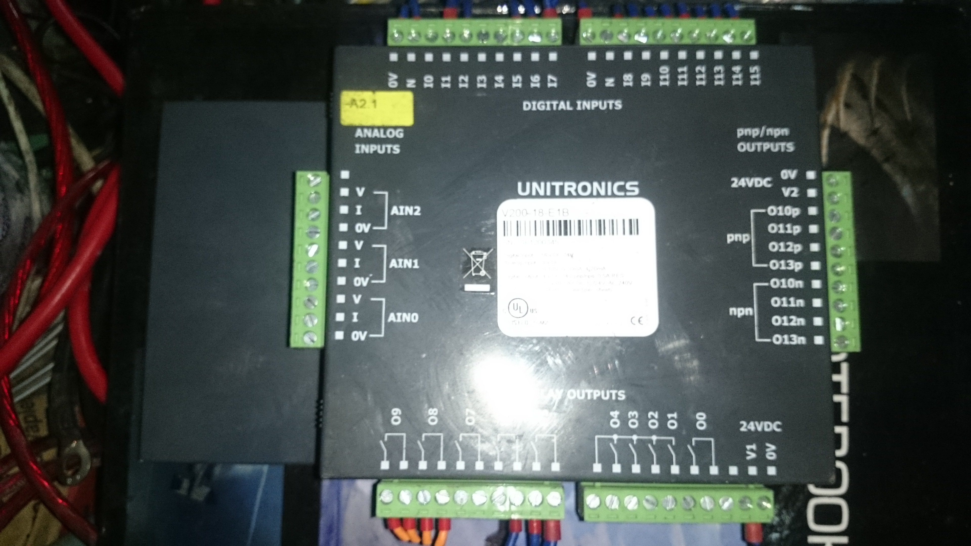 [Sprzedam] Sterownik PLC Unitronics Vision 280 + IO-LC1 + EX-A1