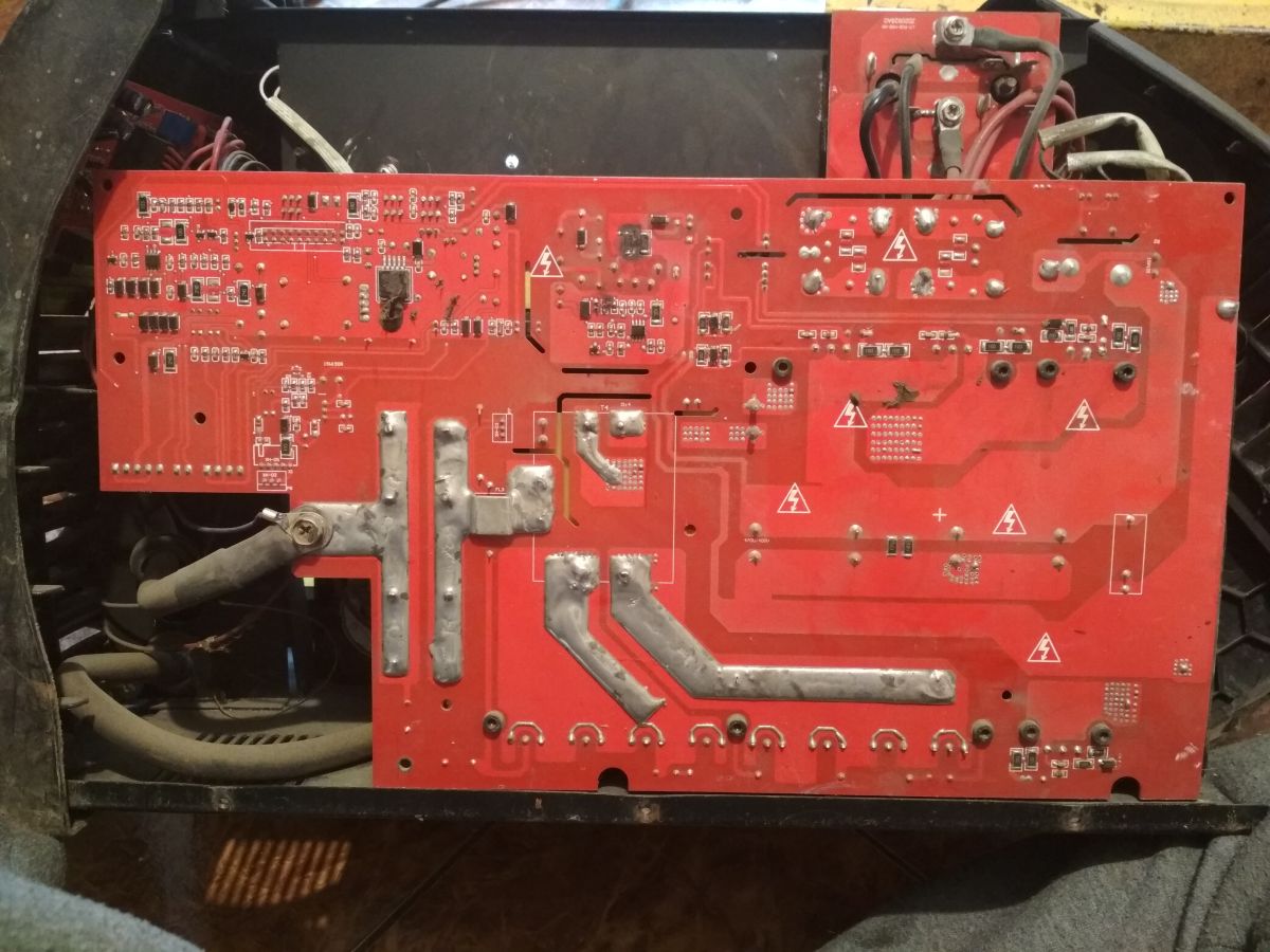 Magnum MIG 208 MMA - poszukuję schematu i wartości uszkodzonych elementów