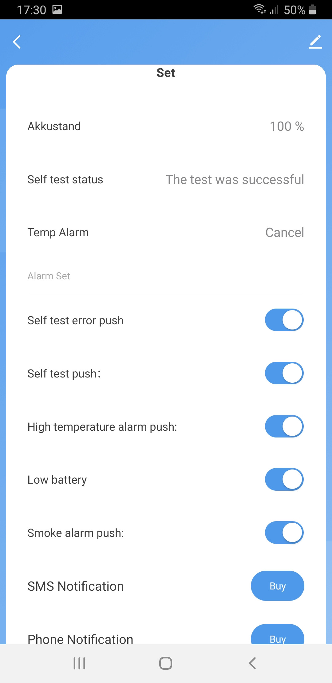 Experience? / ONENUO 228WTH Smoke Detector with Temp/Humidity: OBK ...