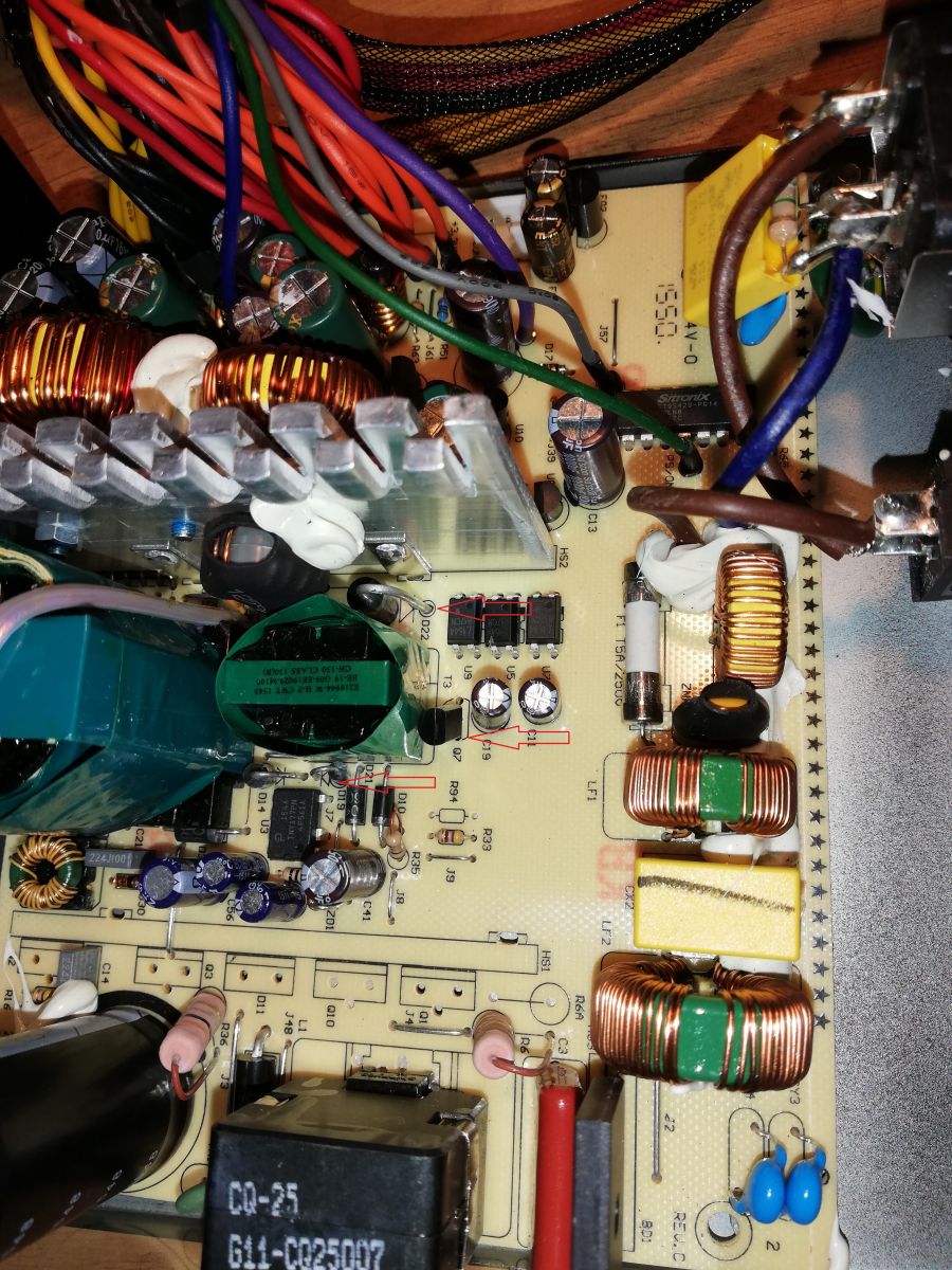 Zasilacz Corsair VS450 450W (CP-9020170-EU) - brak sygnału Power Good