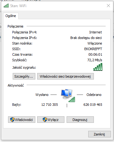 Spadek prędkości LTE po zamontowaniu anteny zewnętrznej - co robić?