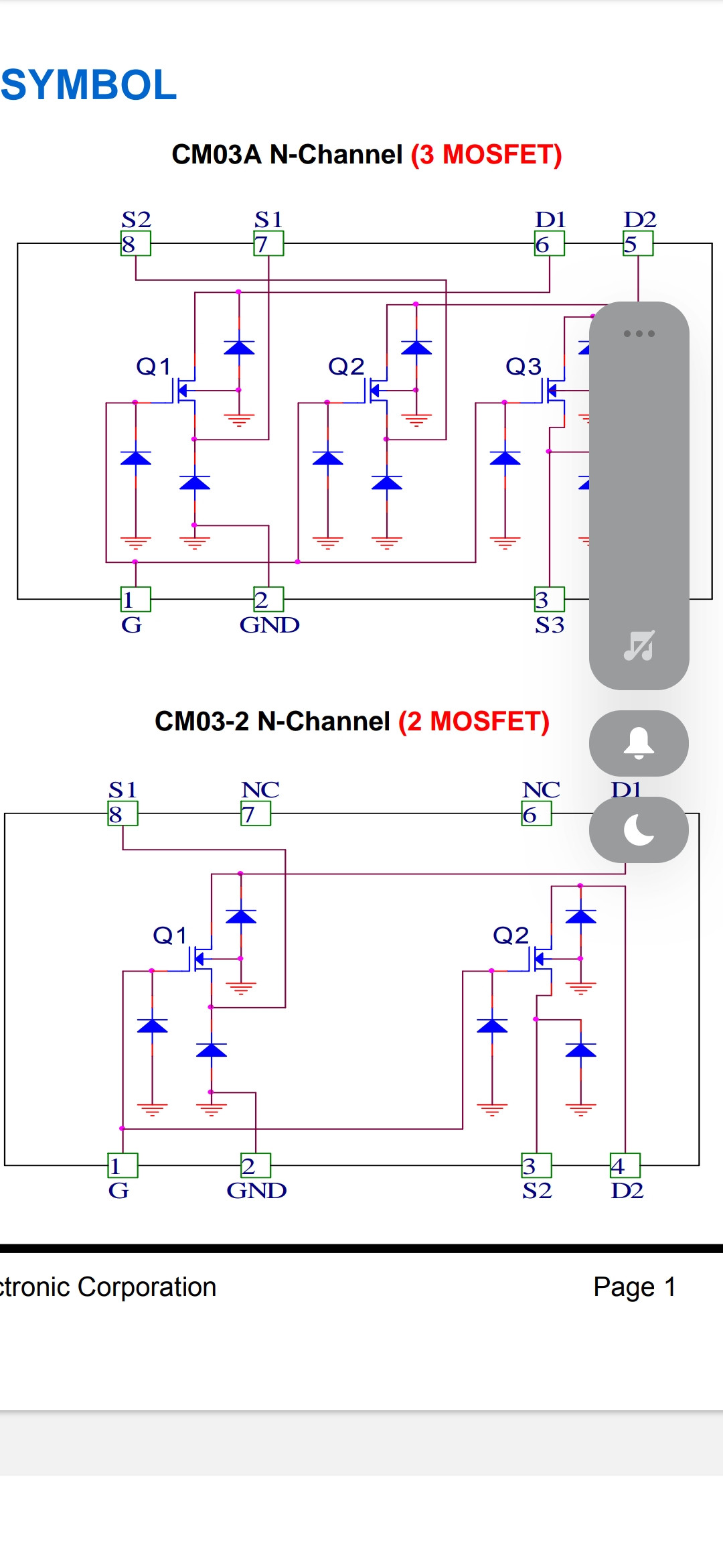 Porównanie układów smd: CM03AX vs CM03X w zasilaczu ATX