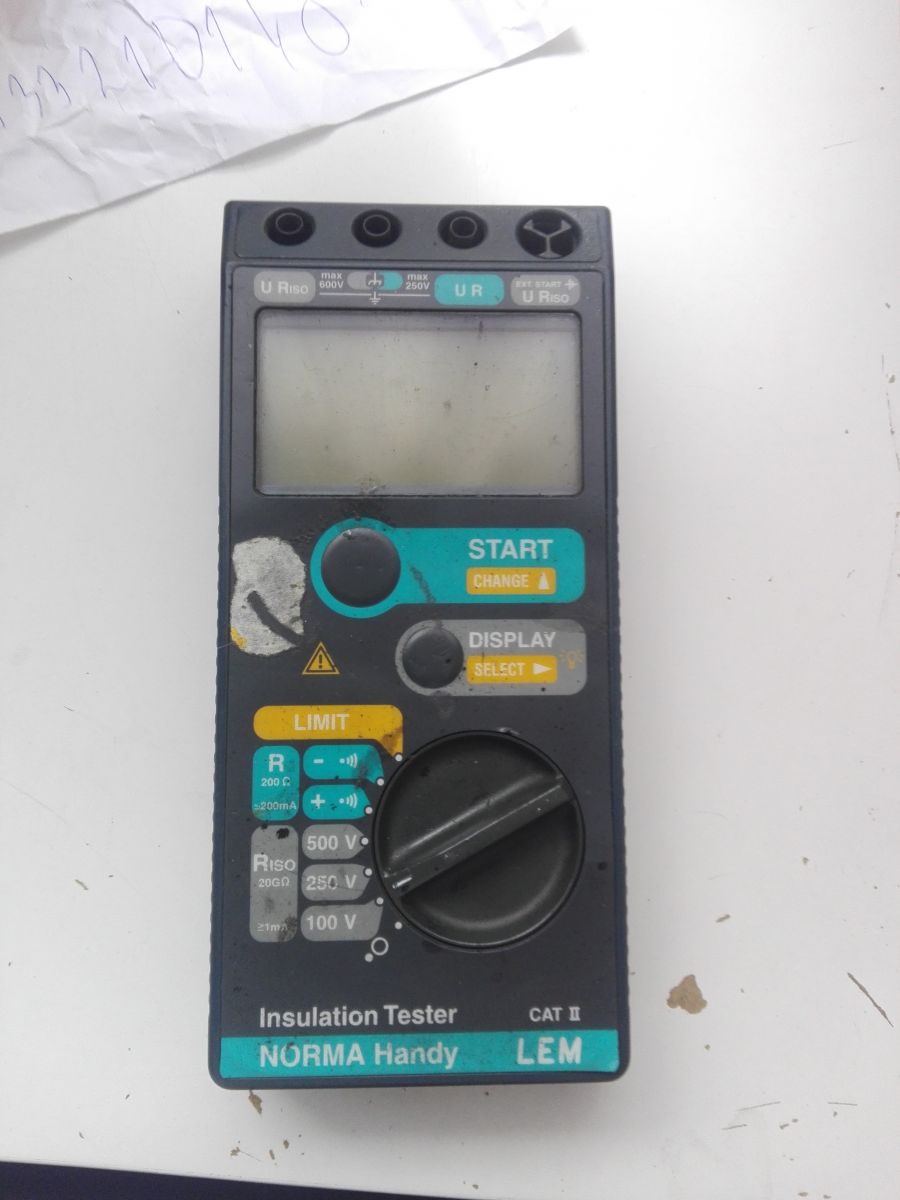 LEM Norma Handy Insulation Tester - naprawa i instrukcja obsługi