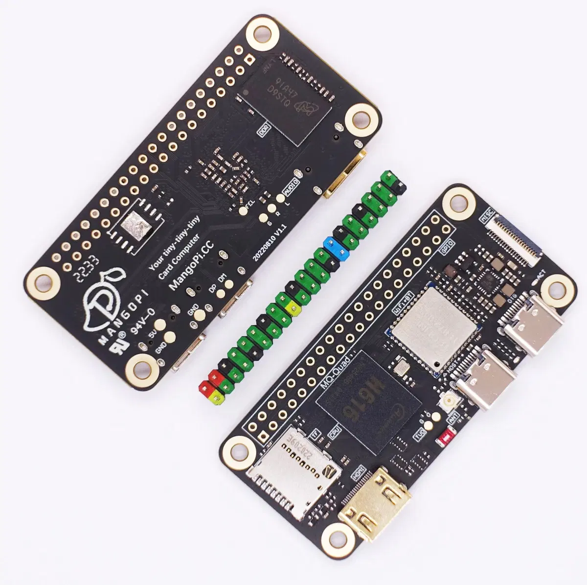 Komputer jednopłytkowy MangoPi MQ Quad z Allwinner H616 w formacie RPi Zero