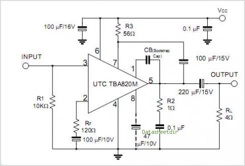 Jak podłączyć TBA820 (16 pin) zamiast TBA820M (8 pin) w zestawie ...