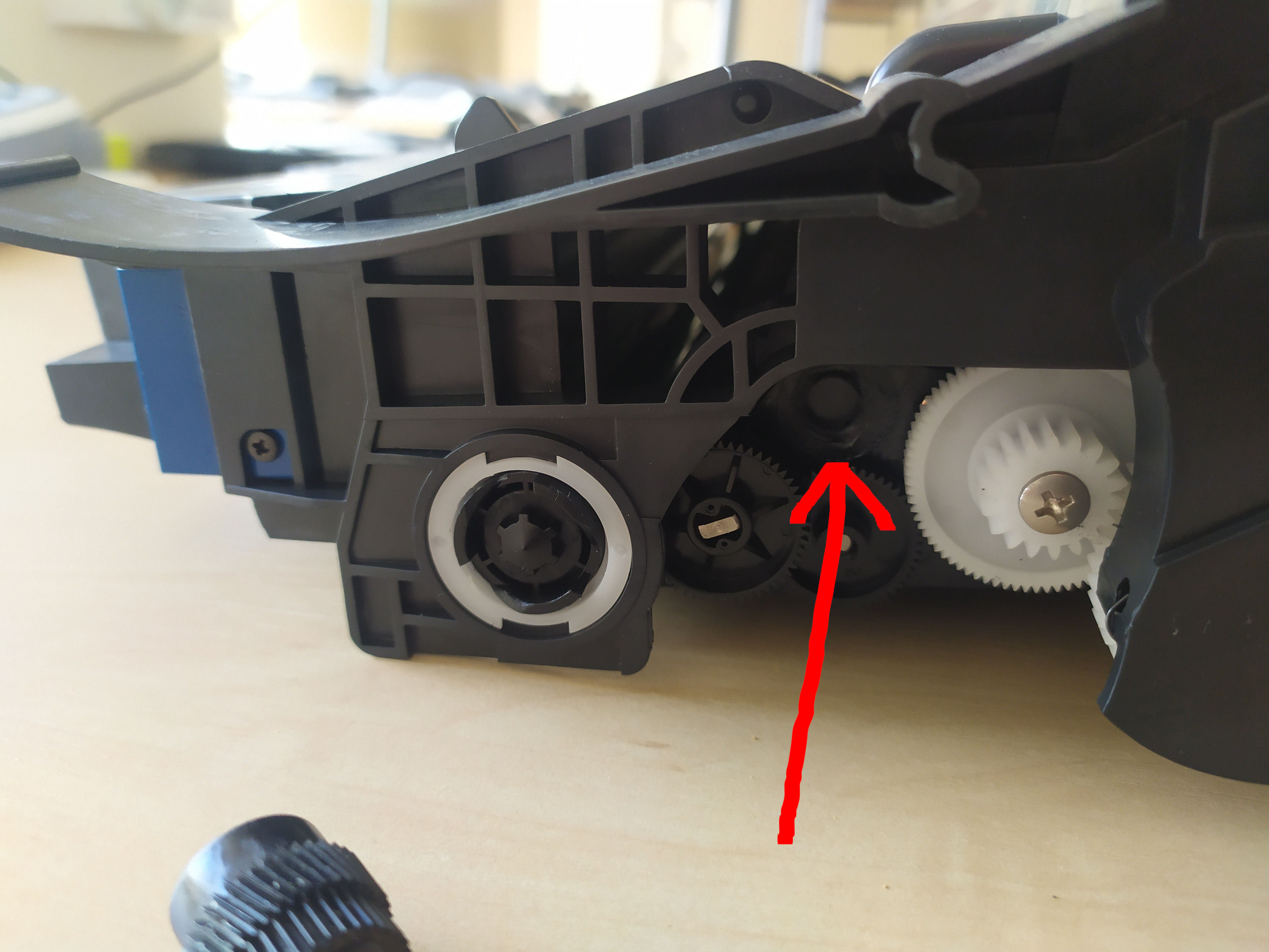 Drukarka laserowa Lexmard X652de - zacina papier, urwana rolka