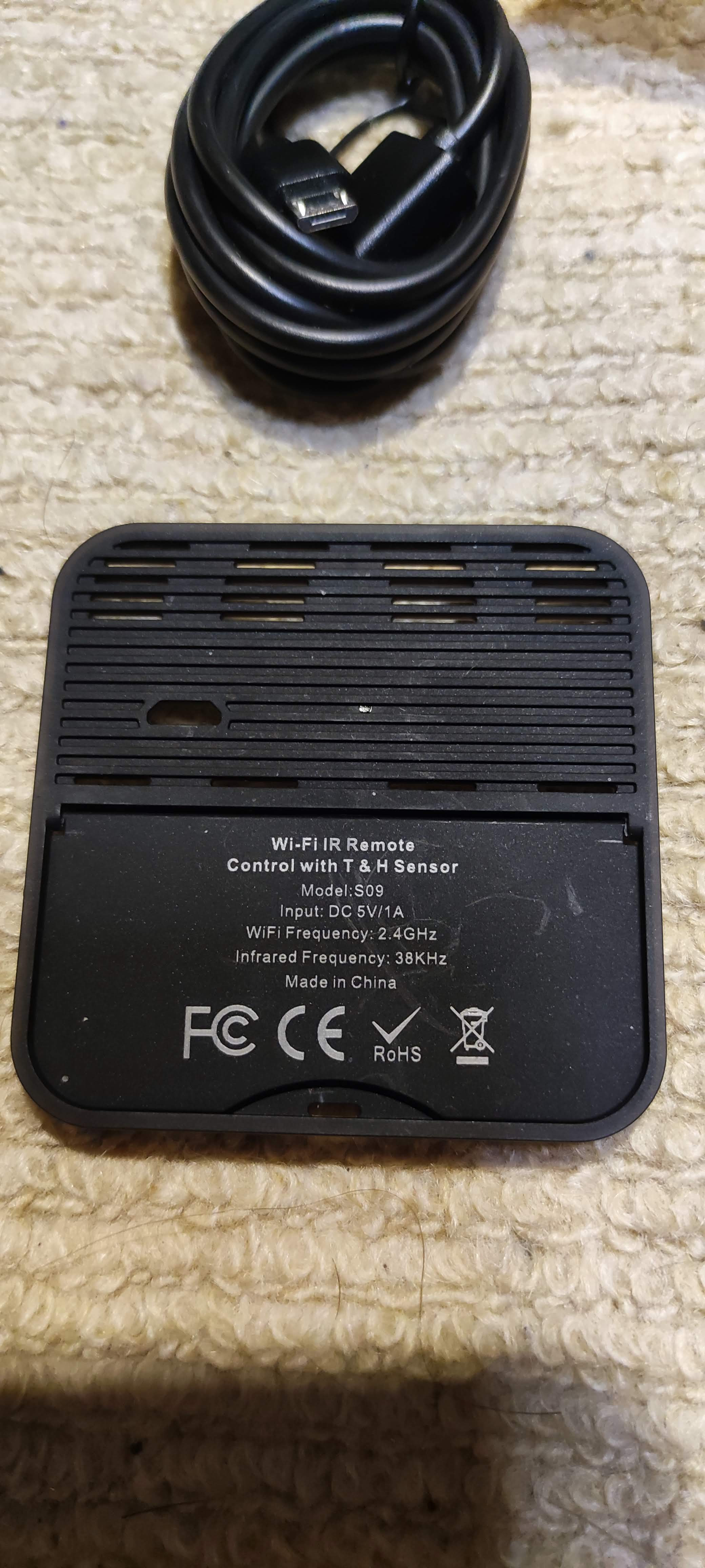 [BK7231] [WB3S] Tuya Generic S09 Temperature/Humidity/Clock/IR - LCD ...