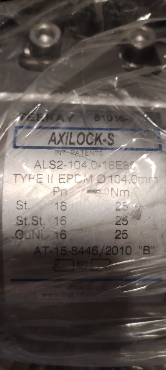 Złącze Tekay Axilock-s fi 104 na sprzedaż - różne rozmiary dostępne