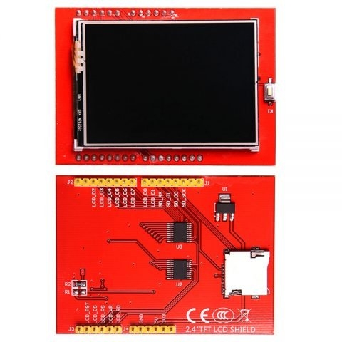 [Rozwiązano] [BASCOM] Jak uruchomić 2.4 TFT LCD Shield na Arduino UNO?