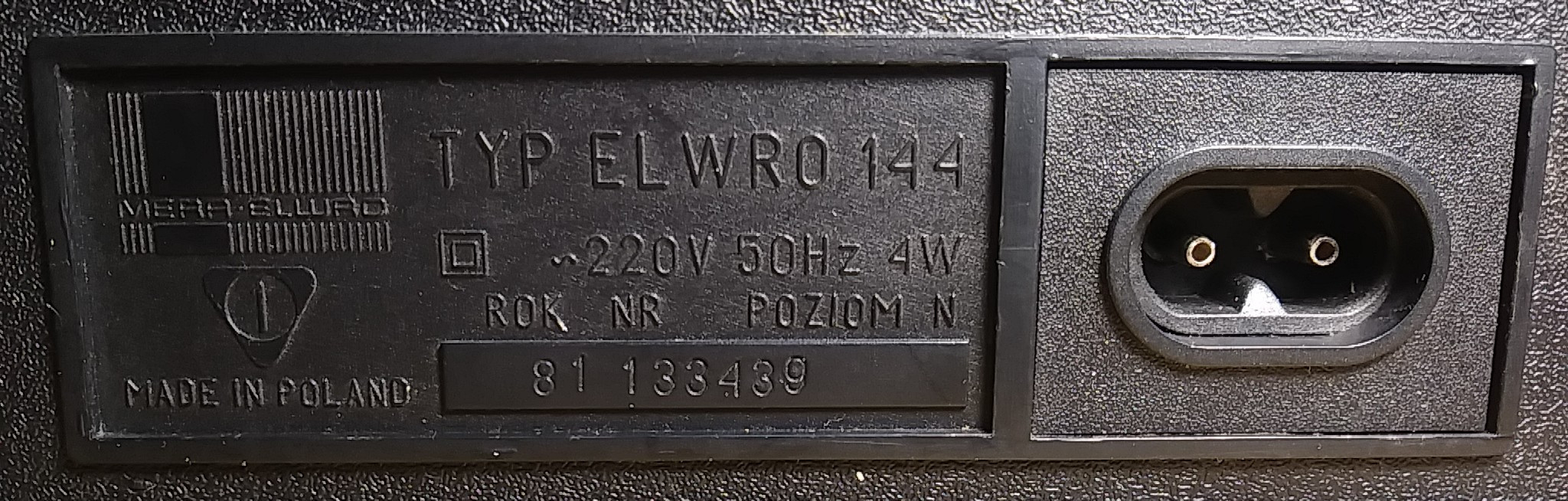 Kalkulator elektroniczny Elwro 144 od środka - elektroda.pl