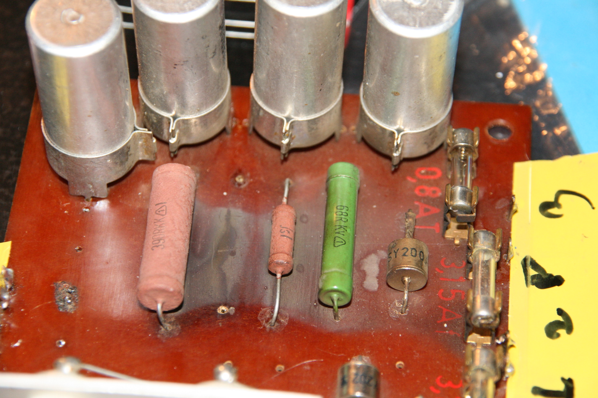 Vermona Regent 600g - Naprawa, konserwacja. Dobór zamienników układu.