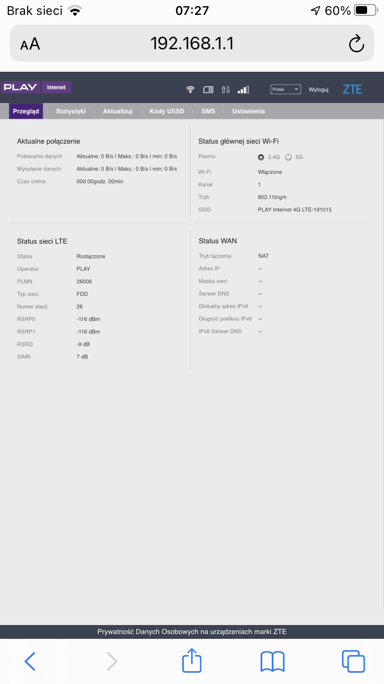 Jak poprawnie przeprowadzić konfigurację NETBOX Play z ZTE WF380?