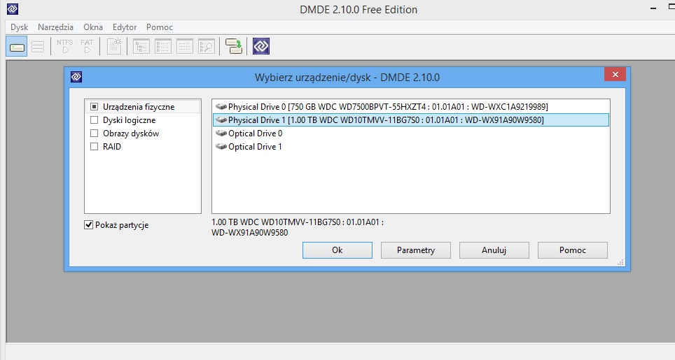Dysk WD WDBABV0010BBk-00 - nie widzi mój komputer.