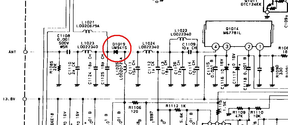 Yaesu FT-8500 - zanik mocy w paśmie 2m, przegrzewanie się końcówki?