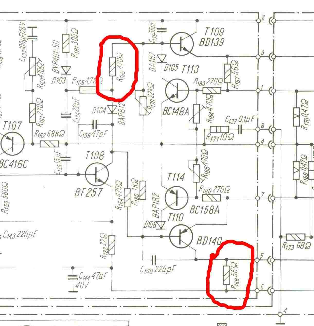 Unitra WS-303 napięcie stałe na wyjściu pojawia się i znika