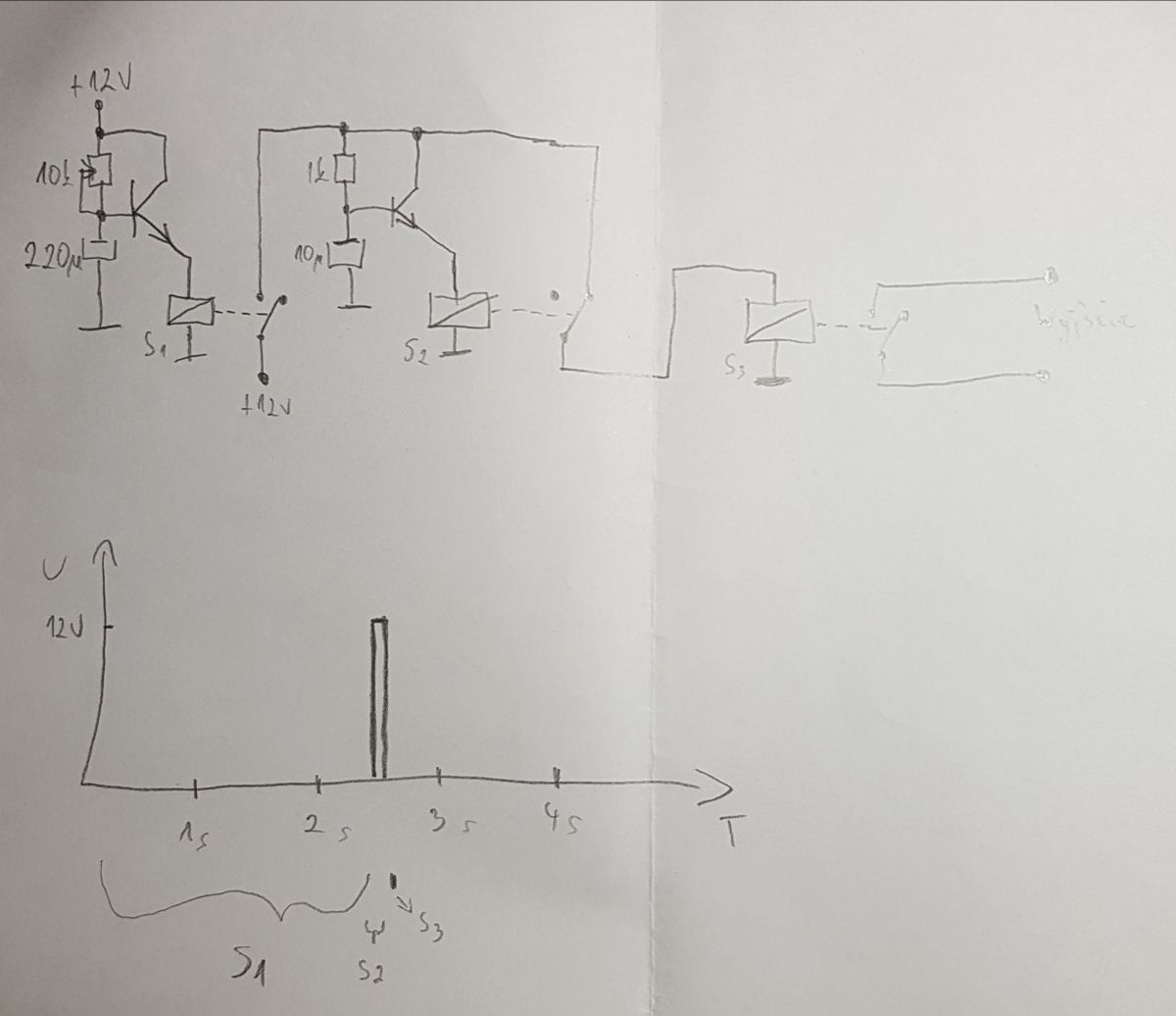 Uproszczenie generatora pojedynczego impulsu do jednego przekaźnika