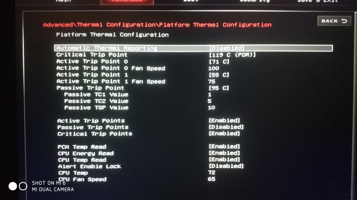 Szczegółowy opis ustawień BIOS MSI Click dla laptopa GL65 z i5 10500H