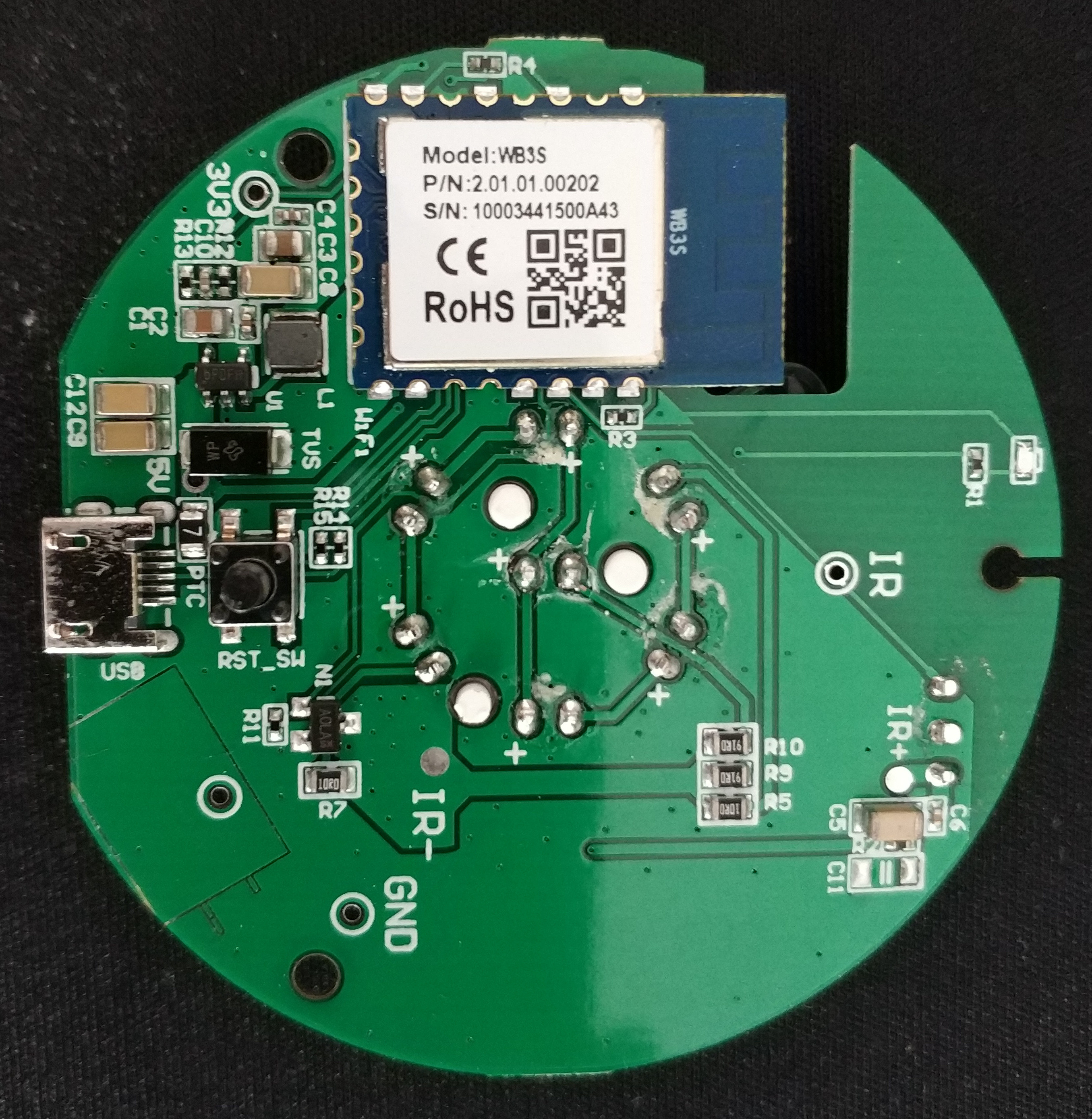 Teardown and Flashing Process of MOES Smart Wi-Fi Infrared Controller ...