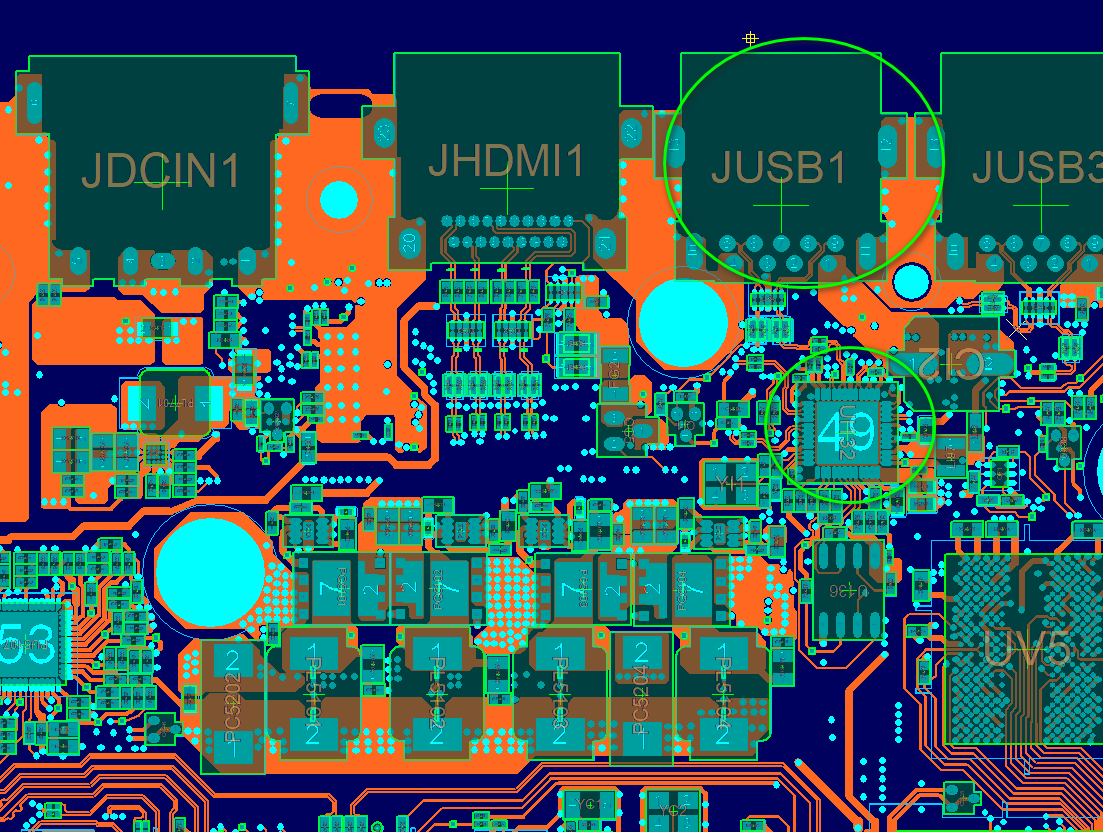 Lenovo Legion 5 15ARH05H nie działa port usb z tyłu pierwszy od złącza hdmi