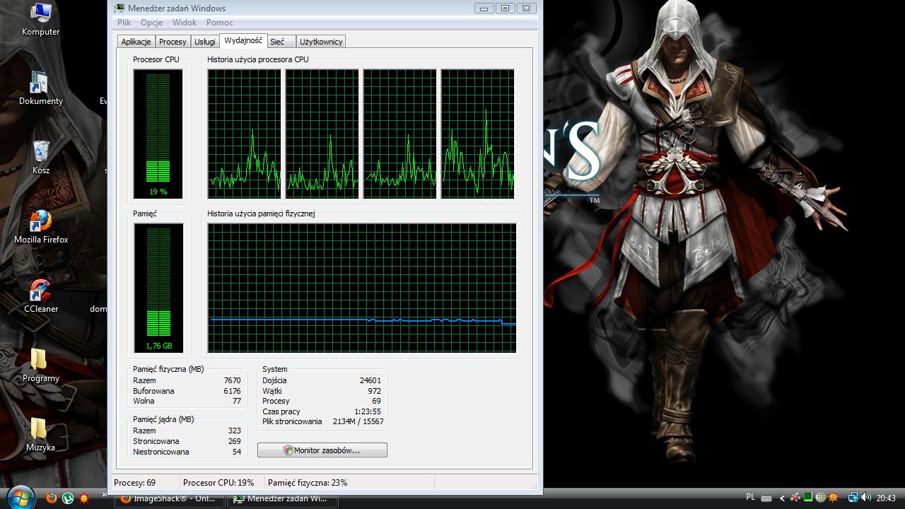 AMD A8-3870 APU with Radeon(tm) HD Graphics 3.00 GHz RAM: 8GB 64 bit