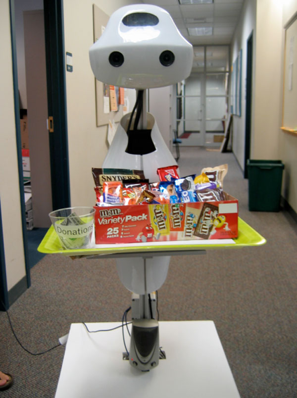 Snackbot - robot rozwożący smakołyki - elektroda.pl