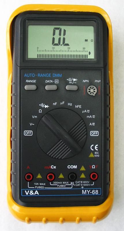Multimetr Mastech MY 68, który podróbka a który oryginał?
