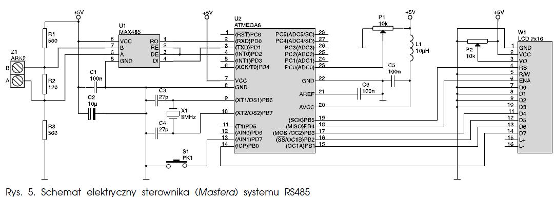 RS485 Bascom - Jak dodać opóźnienie 0,5s bez utraty komunikacji?
