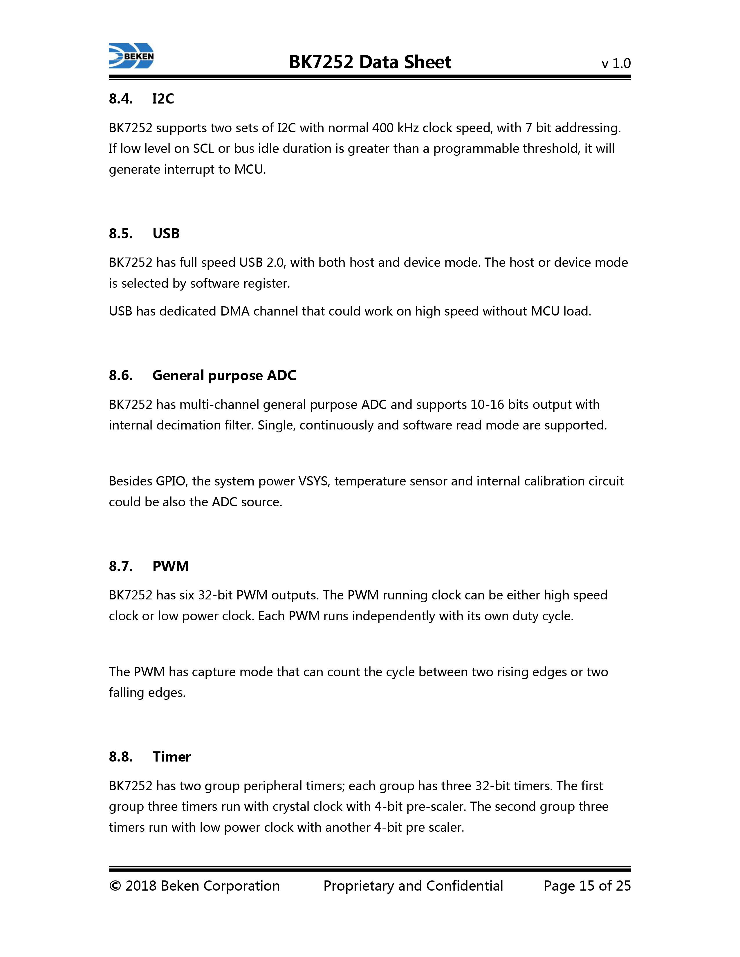 BK7252 datasheet, pinout, SDKs, flash map, application schematic, flash tool for read and write