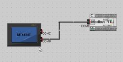 Jak skonfigurować komunikację z panelem Kinco HMI MT4414T przez Modbus RTU?