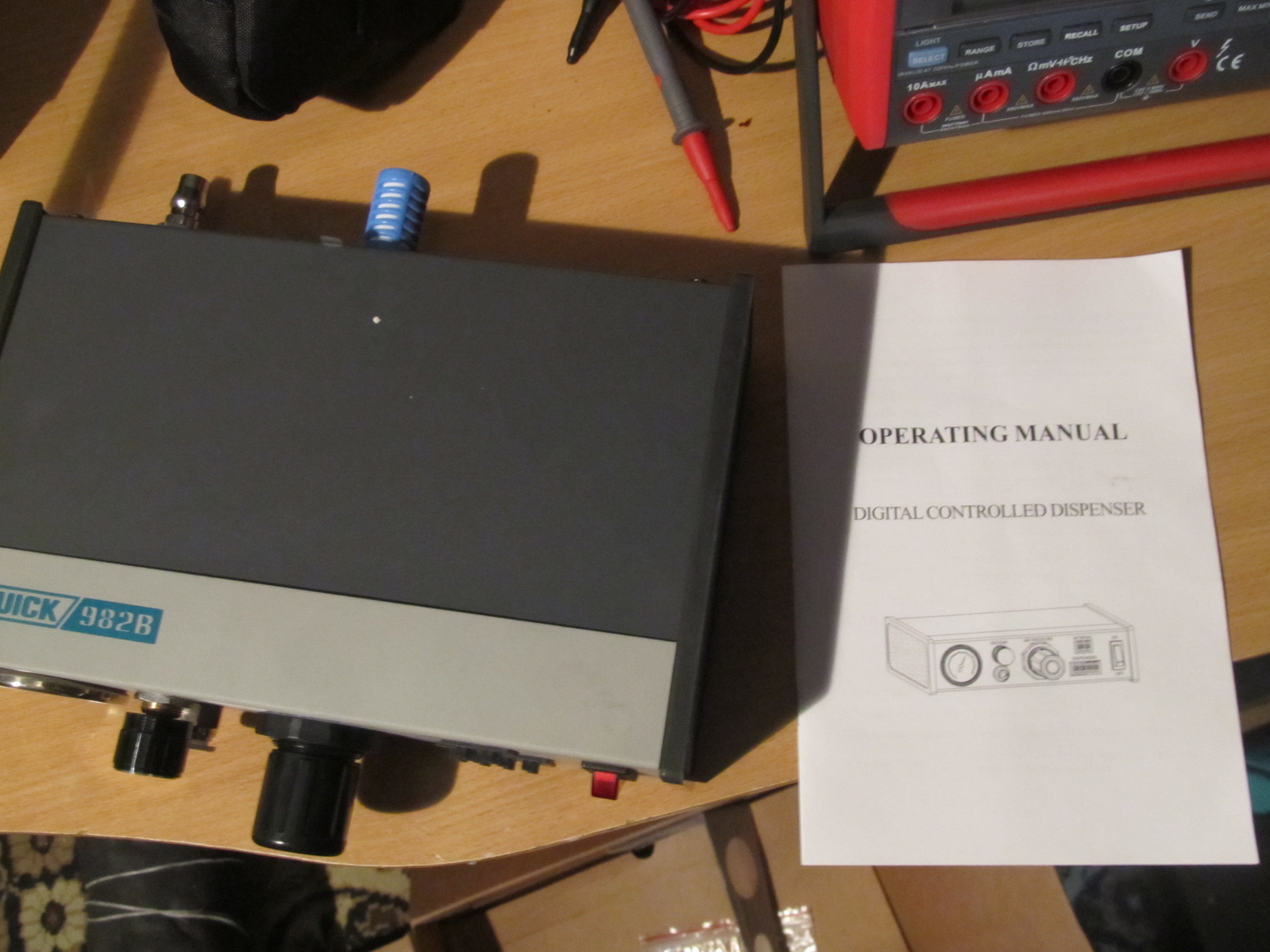 [Sprzedam] Quick 982B dyspenser, podajnik pasty lutowniczej, kleju NOWY