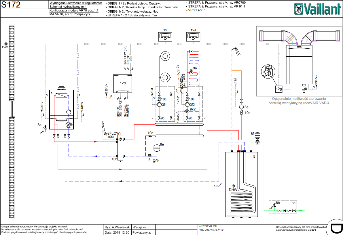 Connecting Danfoss Link BR Relay to Vaillant ecoTec Plus Boiler ...