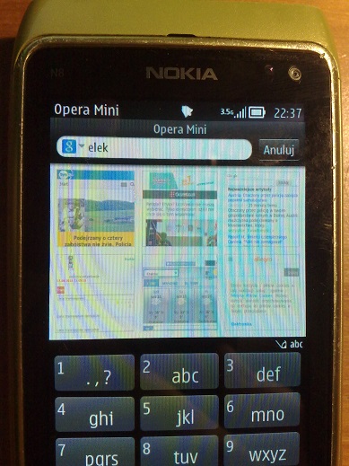 Nokia N8 - Brak sugestii w Opera Mini 7.1.32444, problem z językiem w ...