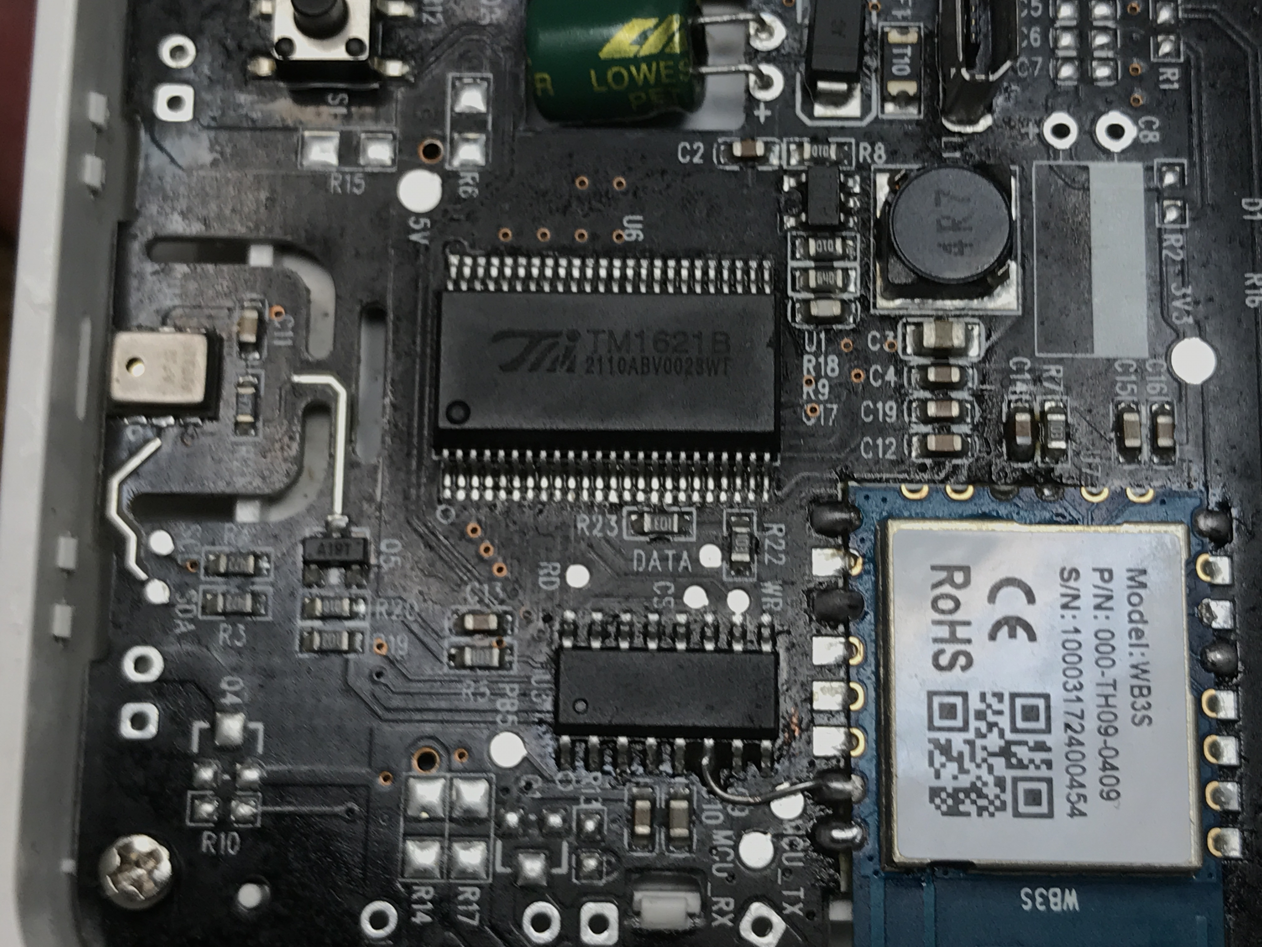 [BK7231T] LCD calendar/thermometer/hygrometer TH06 WiFi for TuyaMCU ...