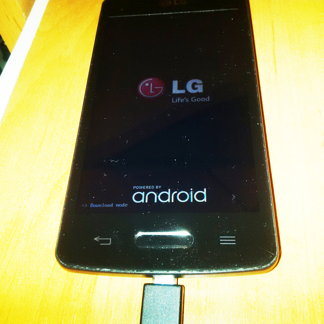 LG L50 Sporty D213N - Opóźnione reakcje, brak poprawy po hard resecie