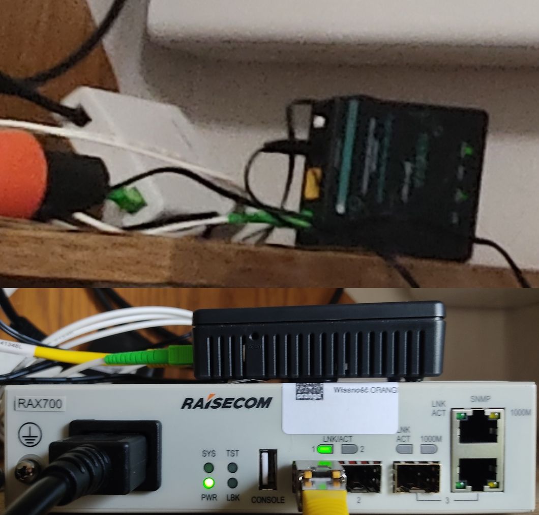Jaki router z WiFi 6 i kilkoma portami LAN do światłowodu ORANGE?