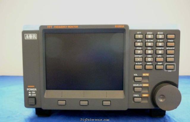 AOR SR2000 Wideband Reciever with spectral display Manual EN