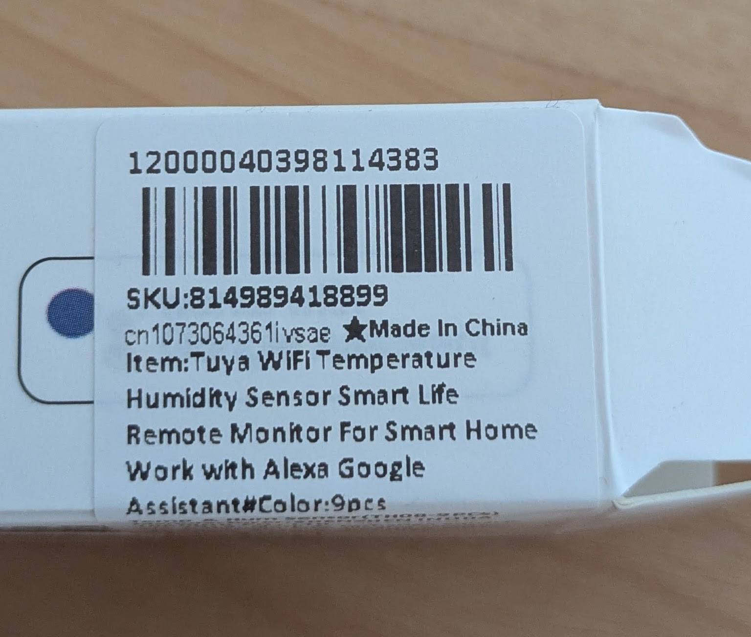 [BK7231N/CBU] Tuya TH01? Generic Wi-Fi Temperature & Humidity Sensor ...