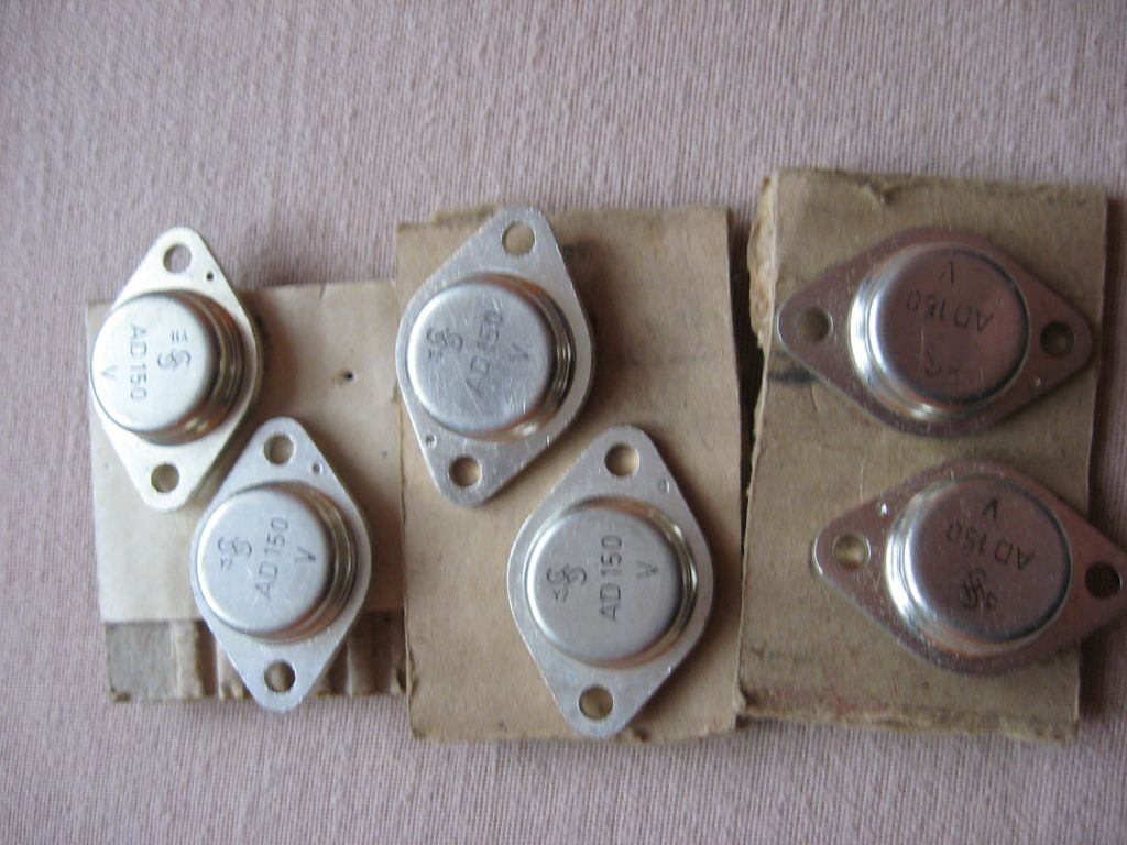 [Sprzedam] Tranzystory AD150 6 szt - elektroda.pl