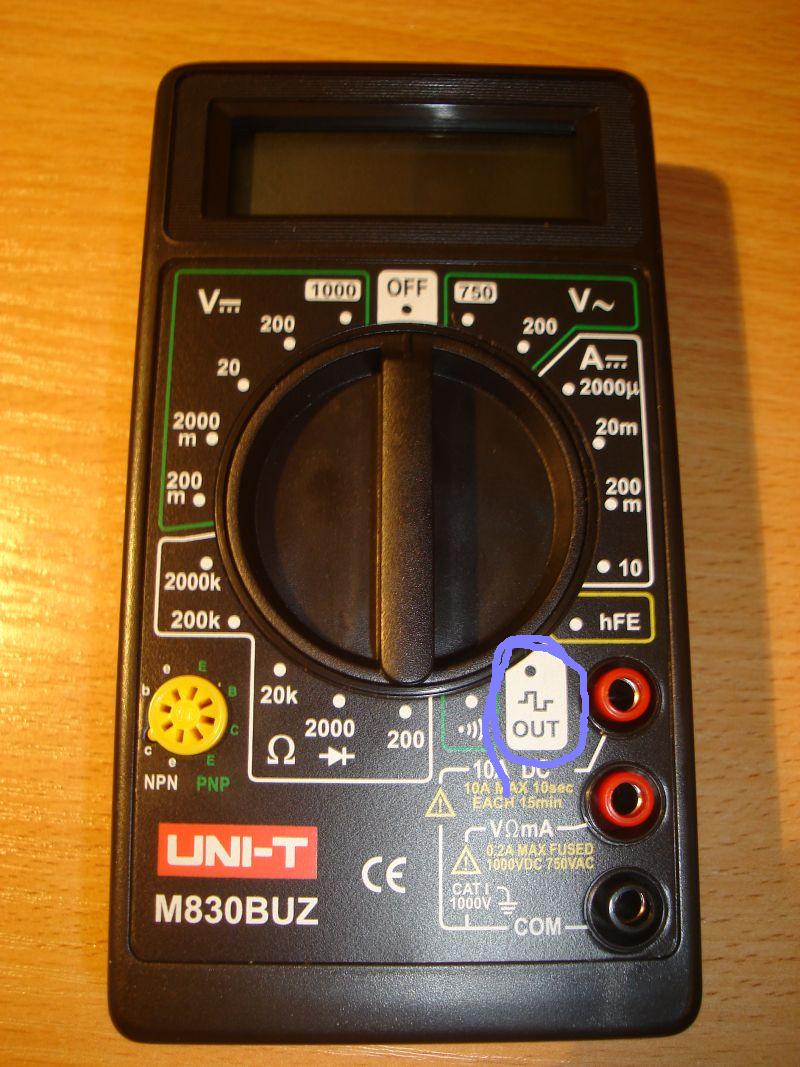 Funkcja multimetra - do czego służy oznaczenie na zdjęciu? Jak mierzyć hFE?