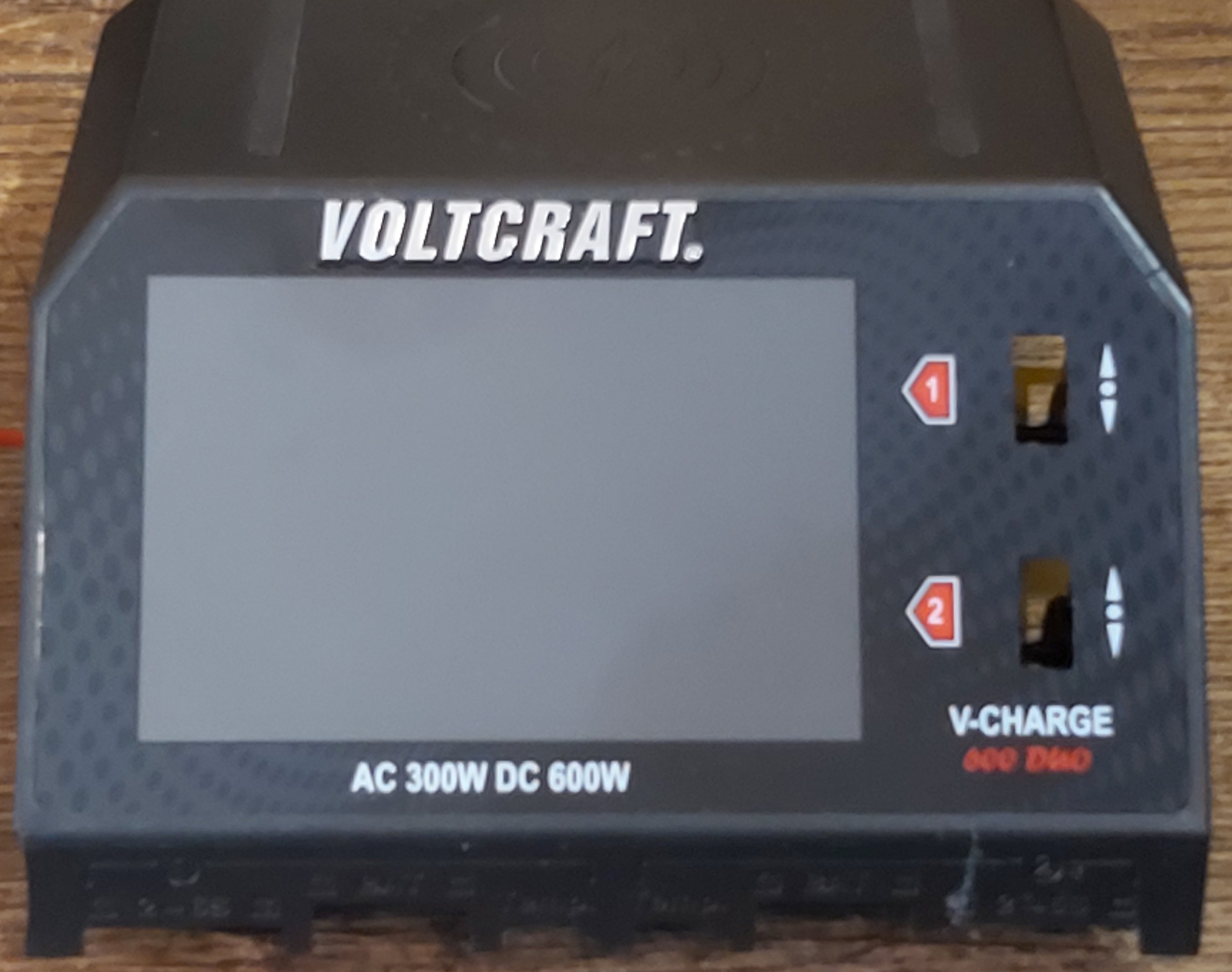 Brak treści na wyświetlaczu fw035tft-v39a11 w ładowarce Voltcraft V ...